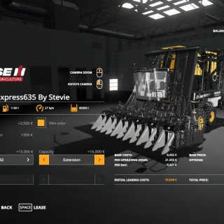CASE Module Express 635 V1.0 FS19 мод | Farming Simulator 25 моды