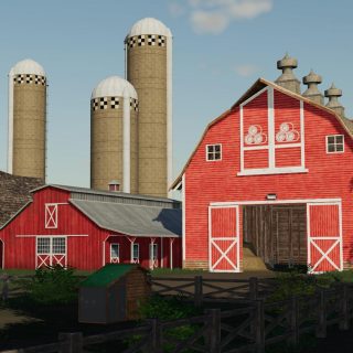 Westbridge Hills Map v1.1 FS19 мод | Farming Simulator 25 моды