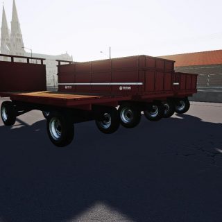 Carreta Triton Trailer v1.1 FS19 мод | Farming Simulator 25 моды
