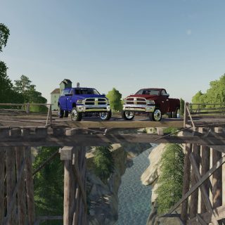 Dodge 4th Gen Single Cab V1.0 FS19 мод | Farming Simulator 25 моды
