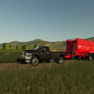 Dodge 4th Gen Single Cab V1.0 FS19 мод | Farming Simulator 25 моды