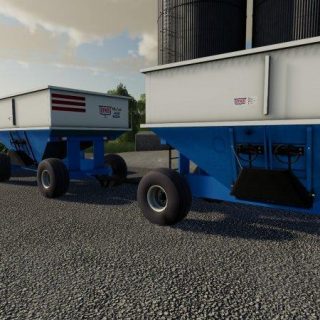 GRAVITY WAGON DMI400 v1.0 FS19 мод | Farming Simulator 25 моды