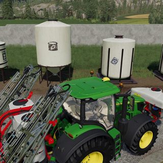 Placeable Refill Tanks v1.0 FS19 мод | Farming Simulator 25 моды