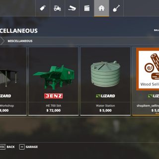 Placeable Wood Sell Point v1.0 FS19 мод | Farming Simulator 25 моды