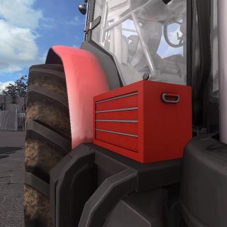 Red Toolbox Prefab v1.1 FS19 | Farming Simulator 22 мод | FS 19 МОДЫ