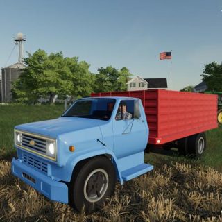 1977 Chevrolet C70 Grain Truck v1.0 FS19 мод | Farming Simulator 25 моды