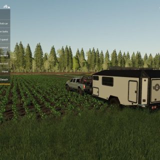 Adak Off Road Camper v1.0 FS19 мод | Farming Simulator 25 моды