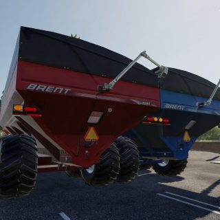 Brent 1594 Grain Cart v2.0 FS19 мод | Farming Simulator 25 моды