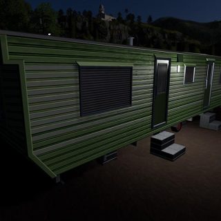 Caravan Farmhouse v1.0.0.0 FS19 мод | Farming Simulator 25 моды