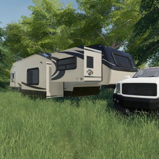 Grizzly Creek Toy Hauler v1.0 FS19 мод | Farming Simulator 25 моды