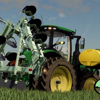 Orthman 3LP - 15 Side Dresser v1.0 FS19 мод | Farming Simulator 25 моды