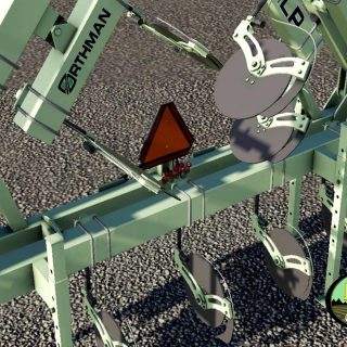 Orthman 3LP - 15 Side Dresser v1.0 FS19 мод | Farming Simulator 25 моды