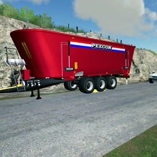 Peecon Big Mixer Wagon V1.0 FS19 мод | Farming Simulator 25 моды
