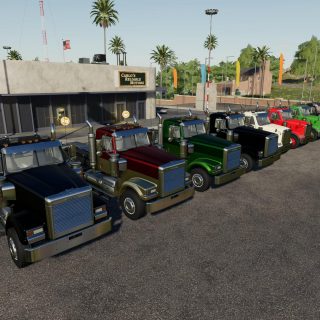 Freightliner FLD120 Hooklift v1.0 FS19 мод | Farming Simulator 25 моды