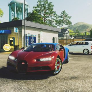 Bugatti Chiron SportFs19 v1.0 FS19 мод | Farming Simulator 25 моды