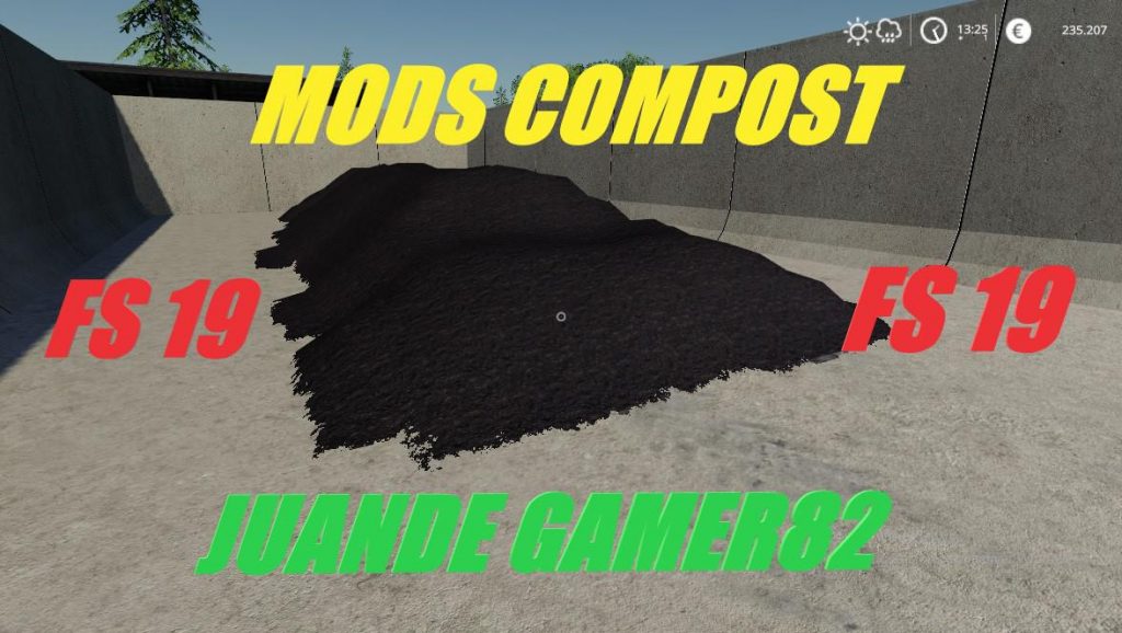 MODS COMPOST v1.0 FS19 мод | Farming Simulator 25 моды