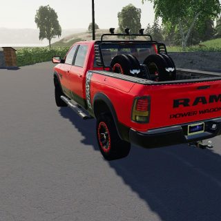 Dodge Power Wagon v1.0 FS19 мод | Farming Simulator 25 моды