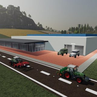 Placeable Dealership v1.0 FS19 мод | Farming Simulator 25 моды