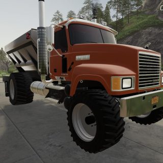 Mack Pinnacle Spreader Truck v1.0 FS19 мод | Farming Simulator 25 моды