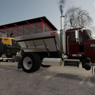 Mack Pinnacle Spreader Truck v1.0 FS19 мод | Farming Simulator 25 моды