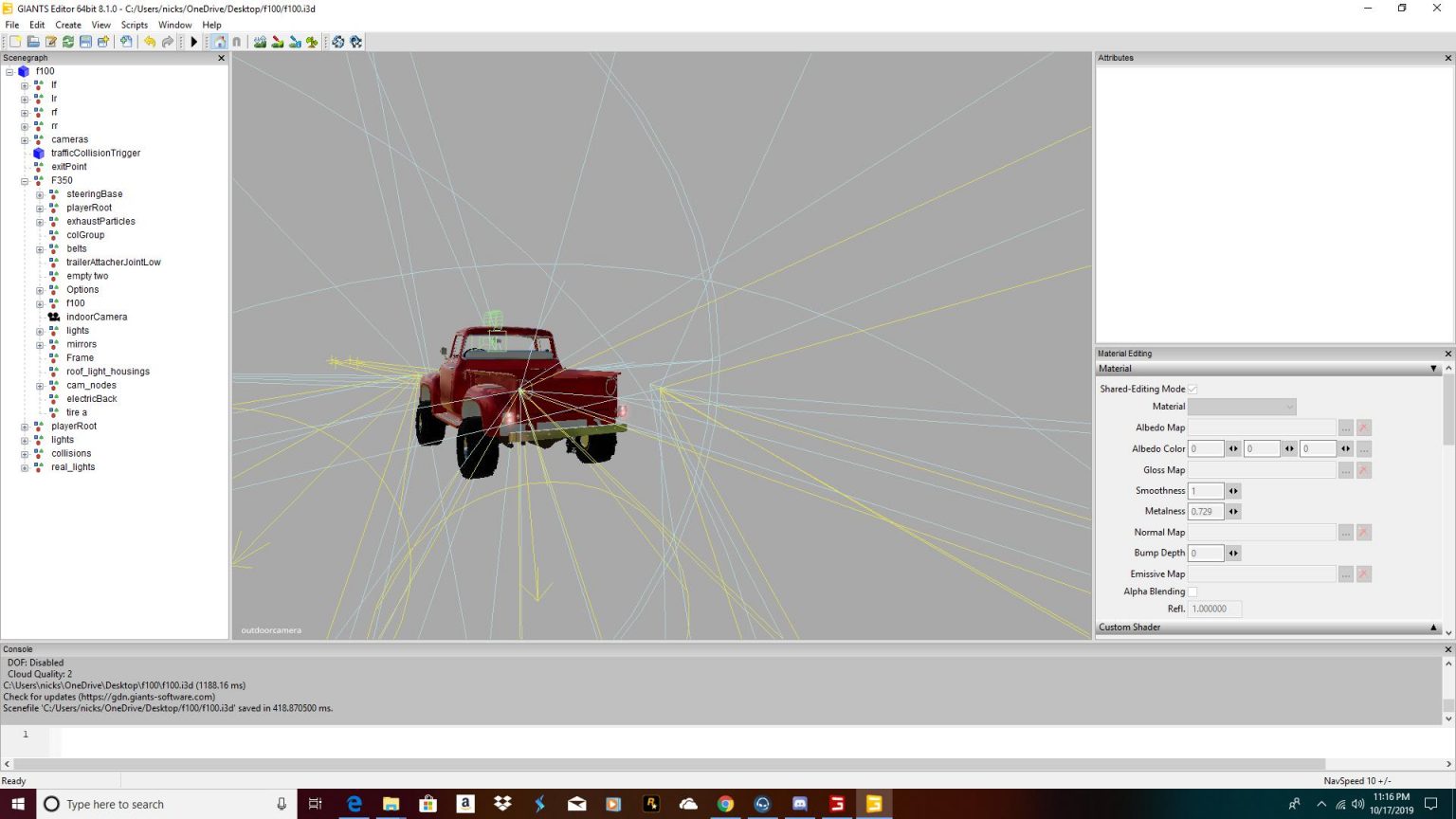 Ford f100 v1.0 FS19 мод | Farming Simulator 25 моды