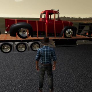 Loadstar / Chevy coe Lowrider v1.0 FS19 мод | Farming Simulator 25 моды
