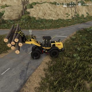 Stoll log fork Duo v1.0.0.0 FS19 мод | Farming Simulator 25 моды