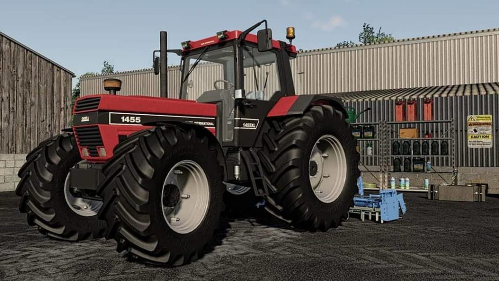CASE INTERNATIONAL 1255/1455 v2.0 FS19 мод | Farming Simulator 25 моды
