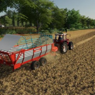 Tandem Loader Wagons v1.0.0.0 FS19 мод | Farming Simulator 25 моды