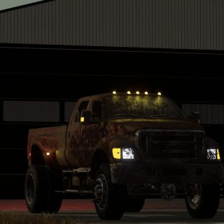 Ford F650 Lifted v1.0 FS19 мод | Farming Simulator 25 моды