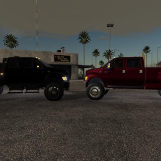 Ford F650 Lifted v1.0 FS19 мод | Farming Simulator 25 моды
