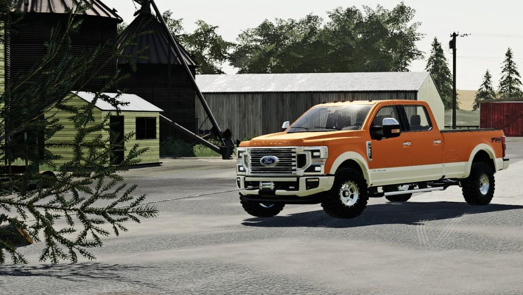 2020 Ford F-Series 250-450 v2.0.0.0 FS19 мод | Farming Simulator 25 моды