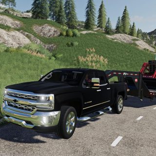 Chevrolet Silverado 1500 v1.0 FS19 мод | Farming Simulator 25 моды