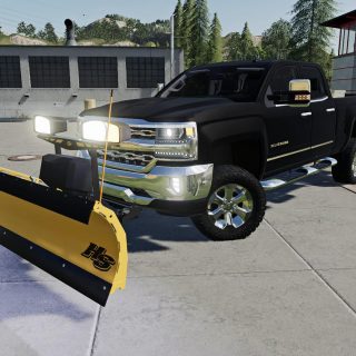 Chevrolet Silverado 1500 v1.0 FS19 мод | Farming Simulator 25 моды