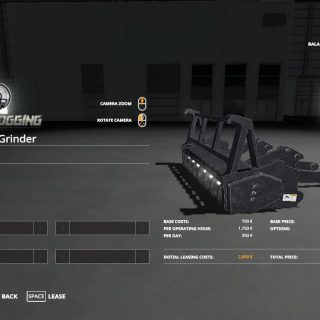 Forestry Grinder V1.0.0.0 FS19 | Farming Simulator 22 мод | FS 19 МОДЫ