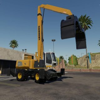 Liebherr LH40 High Stacker v1.0 FS19 мод | Farming Simulator 25 моды