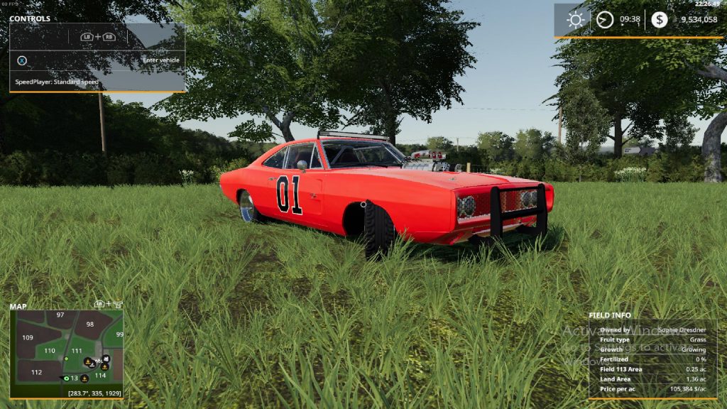 Зарядное устройство General Lee v2.0 FS19 мод | Farming Simulator 25 моды