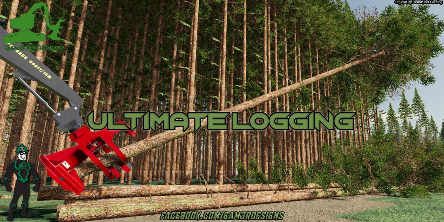 Ultimate Logging Map v1.1.1 FS19 мод | Farming Simulator 25 моды