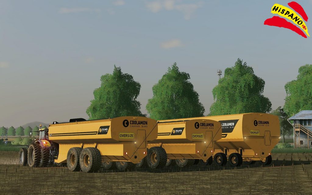 Coolamon Mother Bins 200T v1.0.0.0 FS19 мод | Farming Simulator 25 моды