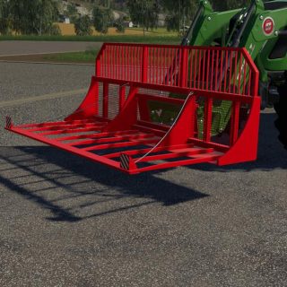 Silagefork v1.0 FS19 мод | Farming Simulator 25 моды