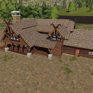 RanchHouse v1.0 FS19 мод | Farming Simulator 25 моды