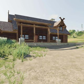 RanchHouse v1.0 FS19 мод | Farming Simulator 25 моды