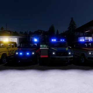 Mercedes Benz G-Class Skinpack SG v1.0 FS19 мод | Farming Simulator 25 моды