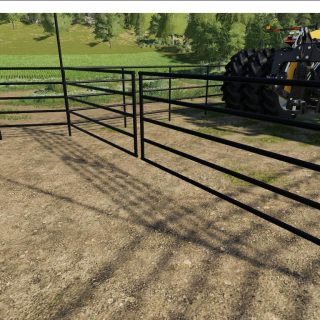 Pipe Fence Pack v1.0 FS19 мод | Farming Simulator 25 моды