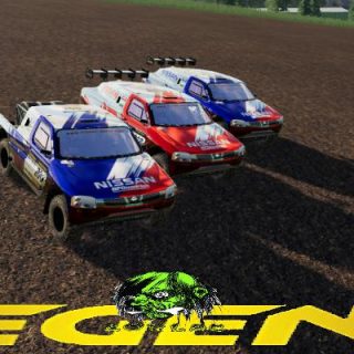 NISSAN NAVARA RALLY RAID v1.5 FS19 мод | Farming Simulator 25 моды