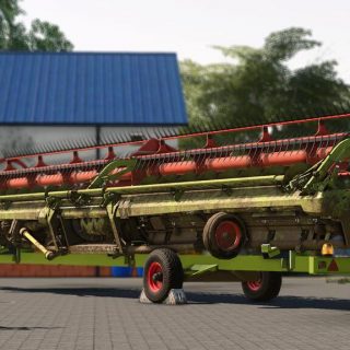 Claas Cutter Trailer v1.0 FS19 мод | Farming Simulator 25 моды