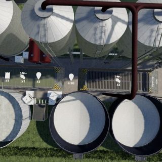 AgraZ BGA v1.0 FS19 мод | Farming Simulator 25 моды