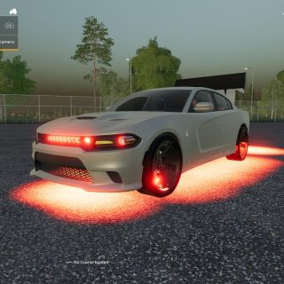 Dodge Charger Hellcat v2.0 FS19 мод | Farming Simulator 25 моды