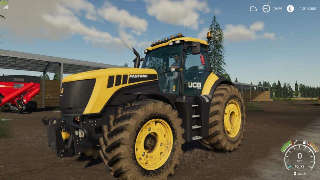 JCB Fast Trac 8000 FS19 мод | Farming Simulator 25 моды