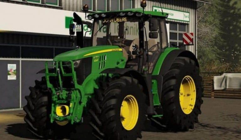 John Deere 6R FS19 мод | Farming Simulator 25 моды